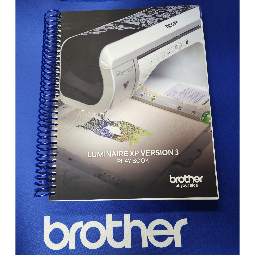 Brother Luminaire XP3 Playbook 3 with USB Video Collection SAXP3BOOK ...