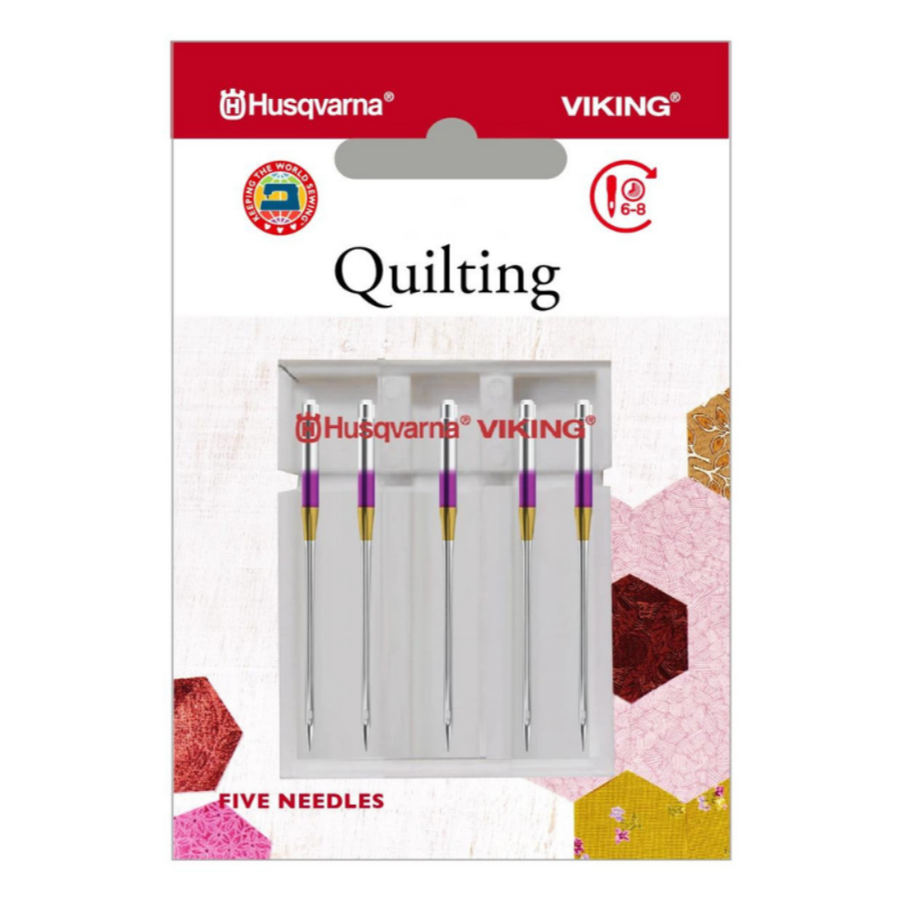 Husqvarna Viking Quilting Needles - 5 Pack (Choose Size) - 1000's of ...