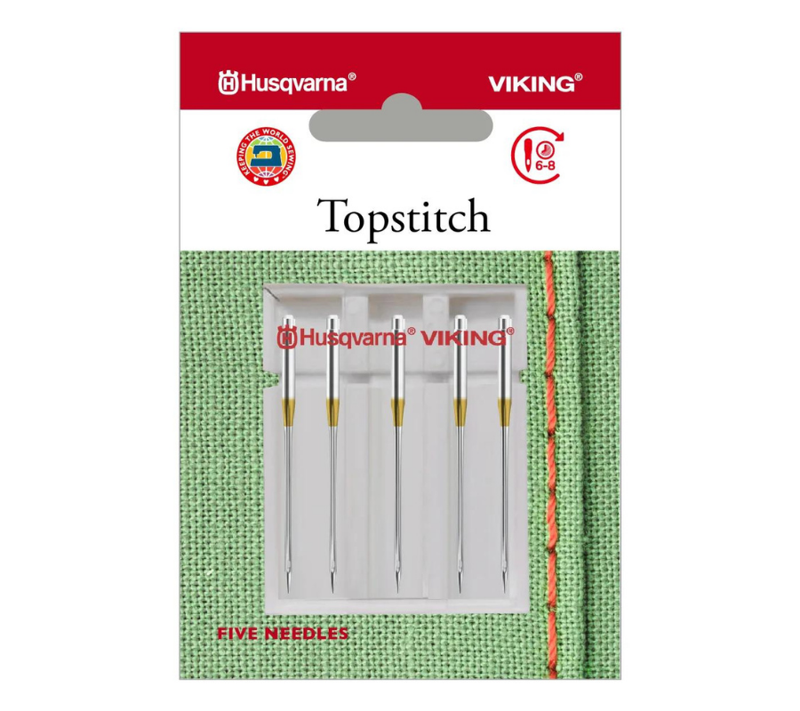 Husqvarna Viking Topstitch Needles - 5 Pack (Choose Size) - 1000's of ...