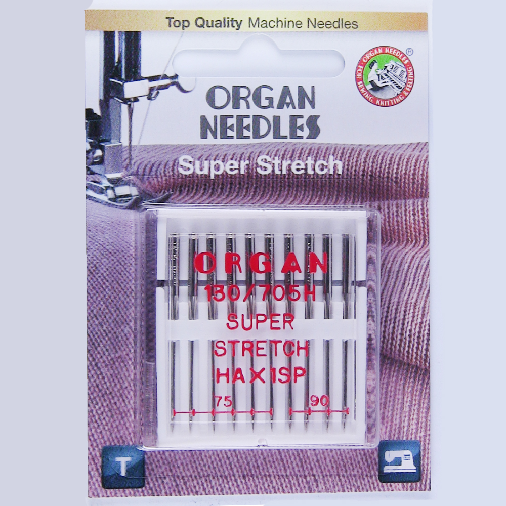 Organ Super Stretch Needles Combo 75-90 BP (10 Pack) 5460000BL - 1000's of Parts - Pocono Sew & Vac