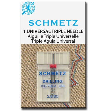 Schmetz Universal Triple Needle (Choose Size) - 1000's of Parts ...