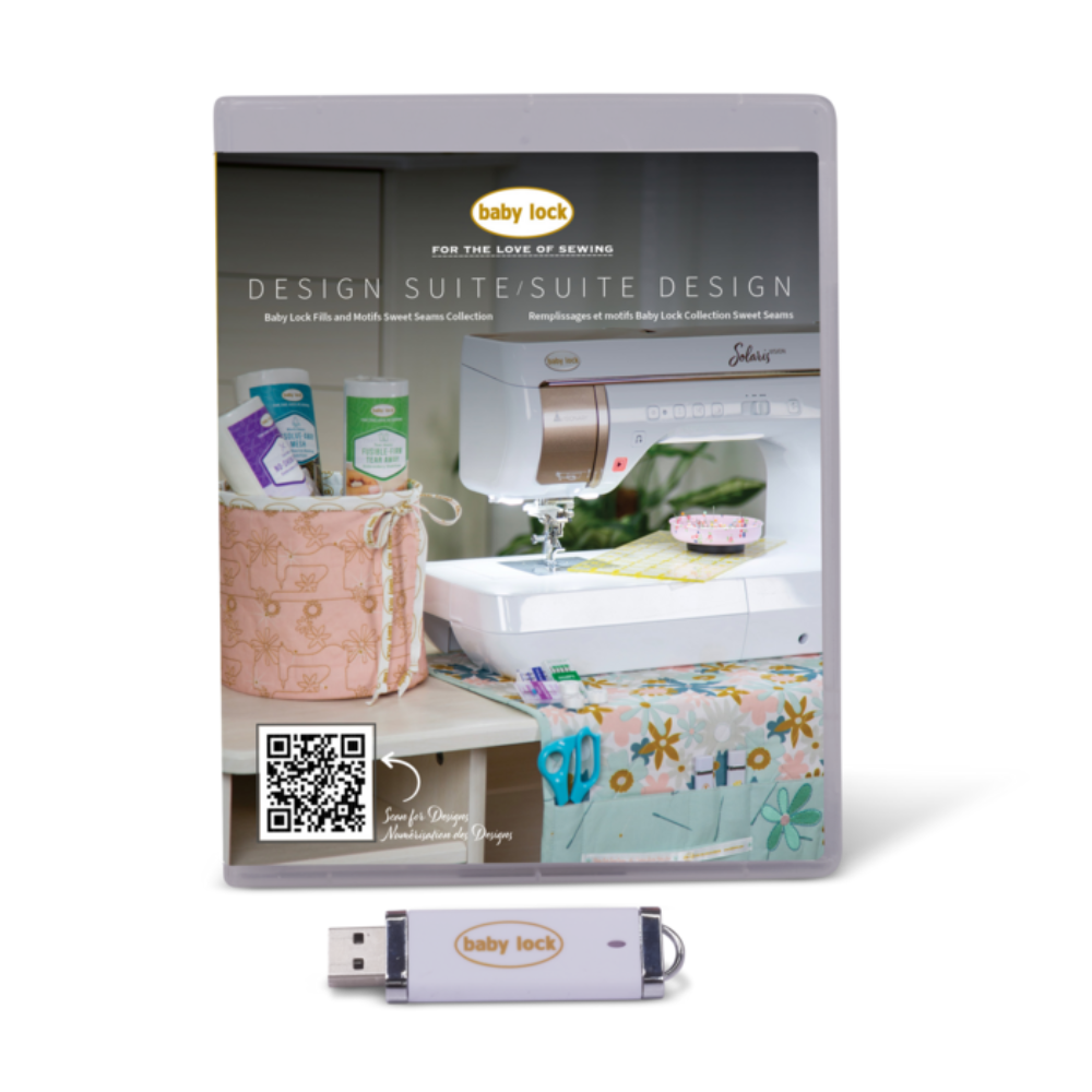 Baby Lock Design Suite Fills & Motifs Sweet Seams Collection BLA-IQFM ...