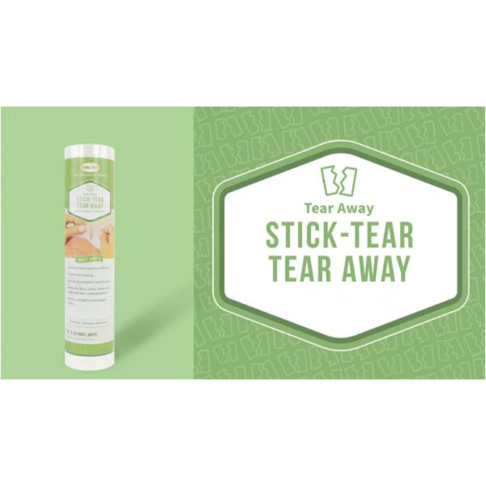 Baby Lock Stick-Tear Tear-Away Stabilizer 10yd x 20" BLT102-20 - FREE ...